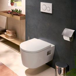 Hansgrohe EluPura Original S Wand-WC mit AquaChannel Flush, 61180450,