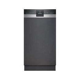 Siemens SR53ES25KE iQ300, Sp&uuml;lmaschine edelstahl (geb&uuml;rstet)/schwarz, 45 cm, Home Connect
