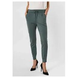 V&eacute;ro Moda Jogger Pants VERO MODA "VMEVA MR LOOSE STRING PANT GA NOOS", Damen, Gr. XL (42), L&auml;nge 30, gr&uuml;n (balsam gr&uuml;n), Web, Obermaterial: 65% Viskose (LENZINGTM ECOVEROTM), 30% Nylon, 5% Elasthan, unifarben, loose fit 7/8-L&auml;nge, Hosen, hinten mit elastischem B&uuml;ndchen