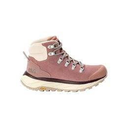 Outdoorschuh Jack Wolfskin "TERRAVENTURE URBAN MID W", Damen, Gr. UK45-EU375, Normalschaft, rosa (altrosa), Main Material Second Material 100% Polyamide Lining 100% Polyamide Sole 100% Rubber/ EVA, Schuhe