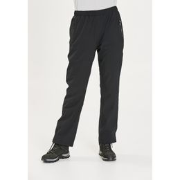 Regenhose WEATHER REPORT "Camelia", Damen, Gr. 36, EURO-Gr&ouml;&szlig;en, schwarz, 90% Polyester, 10% Elasthan, unifarben, lang, Hosen Regenhose, mit wasser -und winddichter Ausstattung