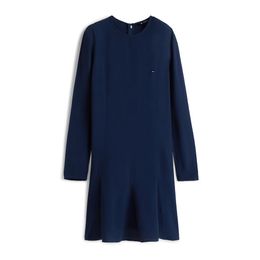 Tommy Jeans Kleid Damen Größe 42 navy / rot / weiß Winterkleid