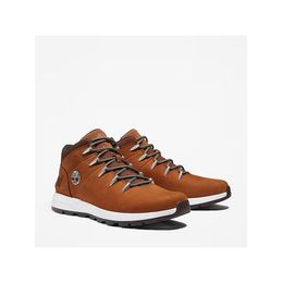 Timberland Leder-Sneakers "Sprint Trekker Mid" in Braun - 26% | Größe 43 | Herrensneakers