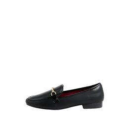 Lipsy Moccasins female Black size 8