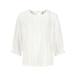 Sublevel Bluse in Wei&szlig; - 52% | Gr&ouml;&szlig;e M | Damen-blusen