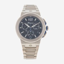 Salvatore Ferragamo SFMT00422 F-80 Titanium Tech Armbanduhr aus Edelstahl