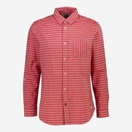 Scotch & Soda Rotes Hemd mit Streifenmuster