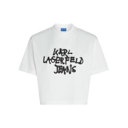 KARL LAGERFELD JEANS Shirt female White size L