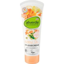 Baby Pflegecreme Gesicht & K&ouml;rper Calendula alverde BABY