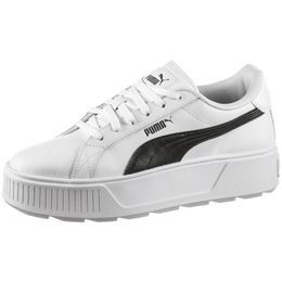 Puma Karmen Sneaker Damen - weiß - Gr. 38 - Leder