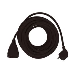 Verl&auml;ngerungskabel 'H05VV-F 3x1,5' schwarz 10 m