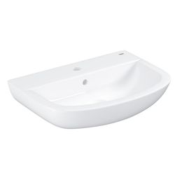 Grohe Waschbecken halbrund 'Bau Keramik' wei&szlig; 55 x 15 x 18,6 cm