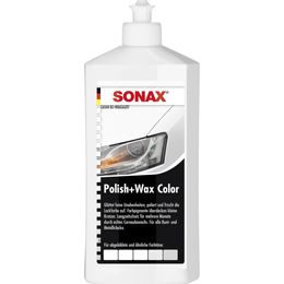 Sonax Autopolitur 'Polish+Wax Color' wei&szlig; 500 ml