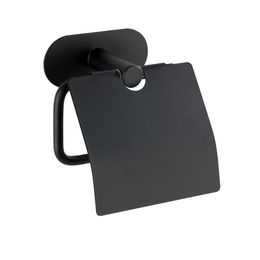 Wenko Toilettenpapierhalter 'Orea' Edelstahl schwarz