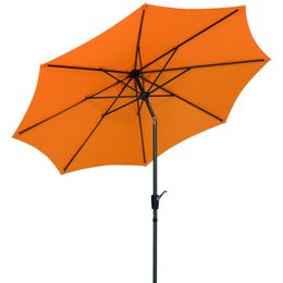 Schneider Marktschirm 'Harlem' mandarine &Oslash; 270 cm