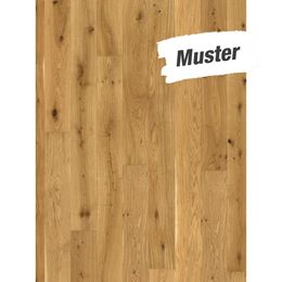 PARADOR Handmuster zum Parkett 'Basic 11-5' Eiche Rustikal hell geb&uuml;rstet naturge&ouml;lt 11,5 mm