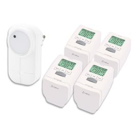 4 St&uuml;ck Heizk&ouml;rperthermostat Smart Home System mit Gateway und App Olympia