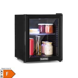 Klarstein Brooklyn 32 Mini-K&uuml;hlschrank Glast&uuml;r LED Ablage Schwarz 32 Liter