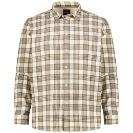 PME-Legend Herren Gro&szlig;e Gr&ouml;&szlig;en | PME LEGEND Kariertes Flanellhemd Farbe wei&szlig; Gr&ouml;&szlig;e: 4XL