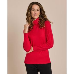 Pfeffinger Rollkragenpullover mit Strassbesatz