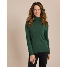 Pfeffinger Rollkragenpullover mit Strassbesatz