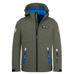 Trollkids Softshelljacke "Oslofjord" in Khaki - 39% | Gr&ouml;&szlig;e 152 | Kinder-outdoor-jacken