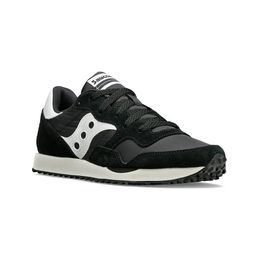 Saucony Leder-Sneakers "DXN Trainer" in Schwarz - 19% | Größe 41 | Damen-sneakers