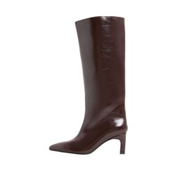 Lipsy Stiefel Damen Gr&ouml;&szlig;e 37 burgunder Winterschuhe
