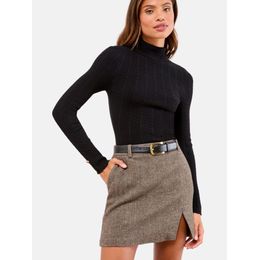 Lipsy Pullover Damen Gr&ouml;&szlig;e L goldgelb / schwarz
