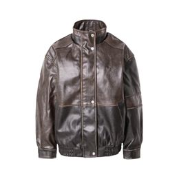 Topshop Between-Season Jacket female Brown size S