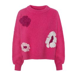 TATUUM Pullover 'Emiko' Damen Gr&ouml;&szlig;e XS magenta / pastellpink / dunkelpink / wei&szlig;