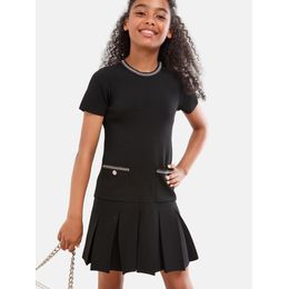 Lipsy Kleid M&auml;dchen Gr&ouml;&szlig;e 168 schwarz / wei&szlig;