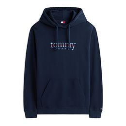 Tommy Jeans Sweatshirt Herren Gr&ouml;&szlig;e M navy / aqua / lila / rot