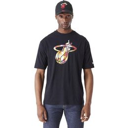 New Era Cap Miami Heat NBA Flame - T-shirt - Herren