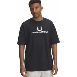 Under Armour Logo Heavyweight M - T-Shirt - Herren