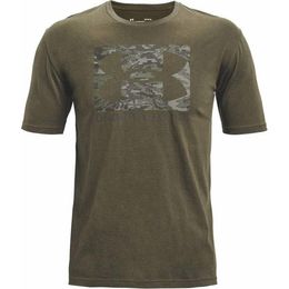 Under Armour Camo Boxed Logo M - T-Shirt - Herren