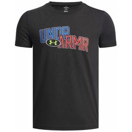 Under Armour Overlay Wordmark Jr - T-shirt - Jungs