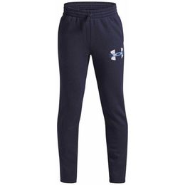 Under Armour Rival Fleece Colorblock Graphic Jr - Trainingshosen - Jungs
