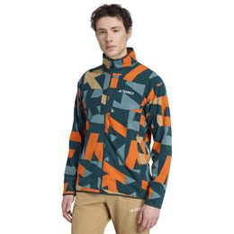 adidas terrex Multi Printed Full-Zip Fleece - Fleecejacke - Herren