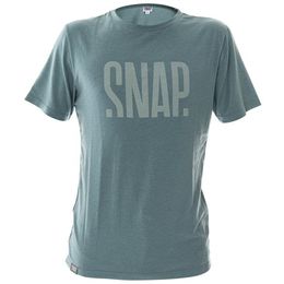Snap Technical Merino - T-Shirt - Herren