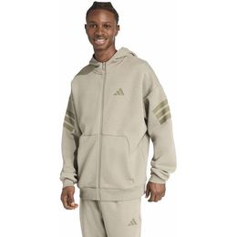 Adidas Future Icons 3 Stripes Full Zip M - Kapuzenpullover - Herren