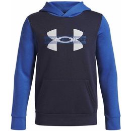 Under Armour Rival Fleece Colorblock Graphic Jr - Kapuzenpullover - Jungs