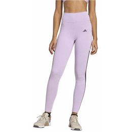 Adidas Optime 3 Stripes W - Leggings Fitness - Damen