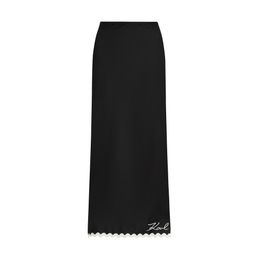 K by KARL LAGERFELD Karl Lagerfeld Rock Damen Gr&ouml;&szlig;e 38 schwarz / wei&szlig;