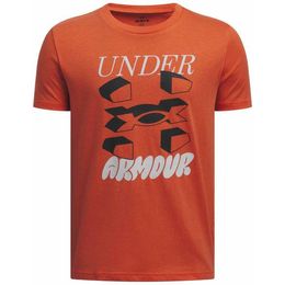 Under Armour Split Big Logo Jr - T-Shirt - Jungs