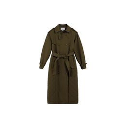 Scalpers Trenchcoat Damen Gr&ouml;&szlig;e M gr&uuml;n / khaki
