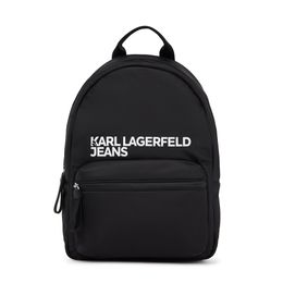 KARL LAGERFELD JEANS Rucksack Herren Gr&ouml;&szlig;e One Size schwarz / wei&szlig;