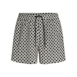K by KARL LAGERFELD Karl Lagerfeld Badeshorts Herren Gr&ouml;&szlig;e XS schwarz / wei&szlig;