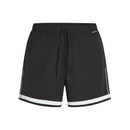K by KARL LAGERFELD Karl Lagerfeld Badeshorts Herren Gr&ouml;&szlig;e XS schwarz / wei&szlig;