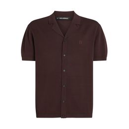 K by KARL LAGERFELD Karl Lagerfeld Strickjacke Herren Gr&ouml;&szlig;e XXL dunkelbraun